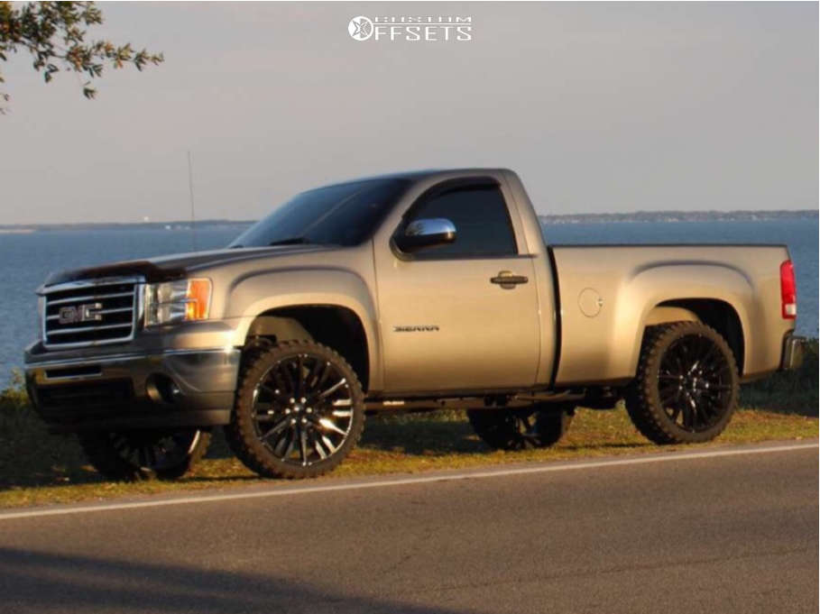 2012 GMC Sierra 1500 with 24x10 31 OE Performance 198 and 33/12.5R24 ...