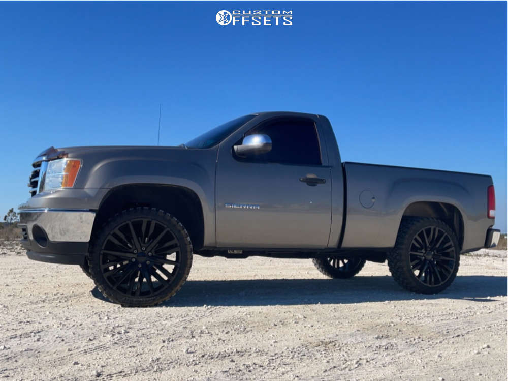 2012 GMC Sierra 1500 with 24x10 31 OE Performance 198 and 33/12.5R24 ...