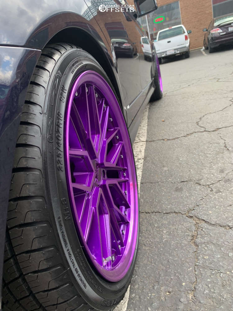 2011 Mercedes-Benz C300 with 18x8.5 35 XXR 571 and 225/40R18 Ohtsu and ...