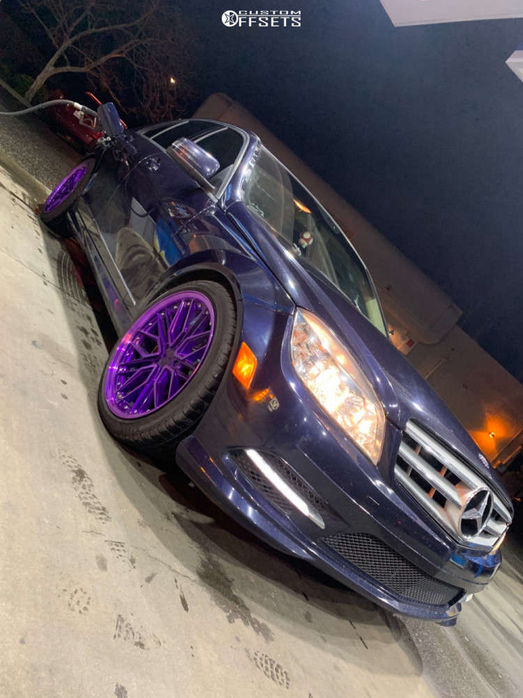 2011 Mercedes-Benz C300 with 18x8.5 35 XXR 571 and 225/40R18 Ohtsu and ...