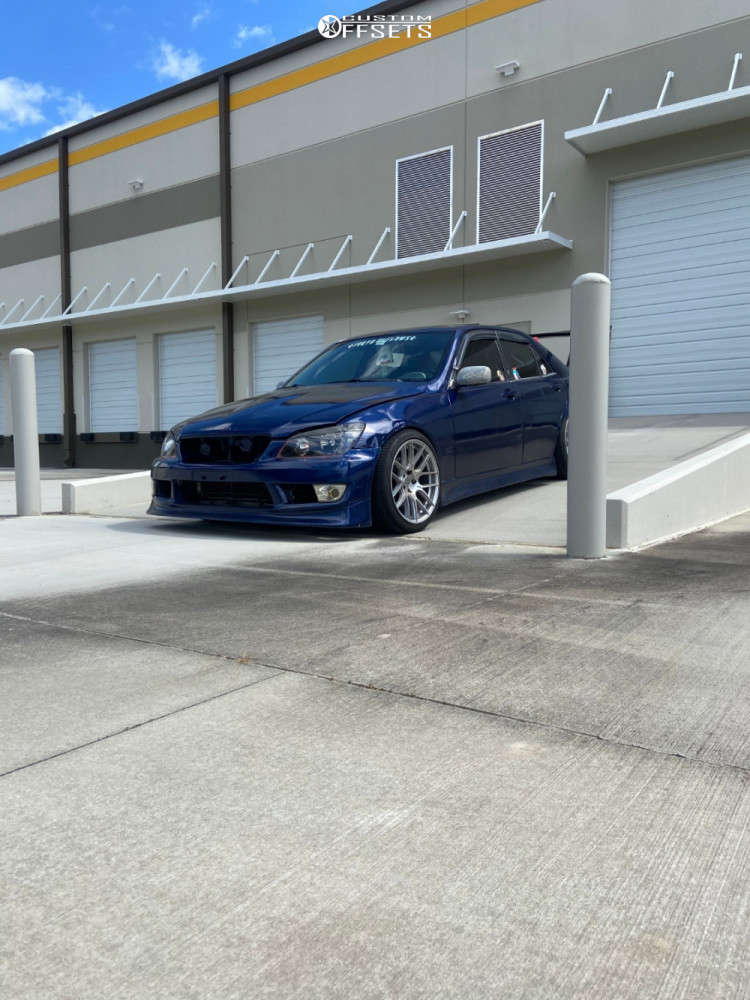 2001 Lexus IS300 with 18x9.5 35 Aodhan Ah-x and 255/35R18 Toyo Tires ...