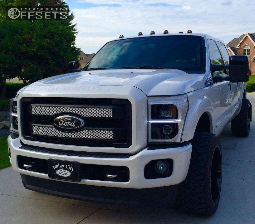 2014 Ford F-250 Super Duty with 22x12 -44 Gear Off-Road Big Block and ...