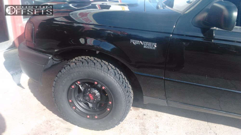 2004 Ford Ranger with 15x8 -13 Tuff T10 and 31/10.5R15 General Grabber ...