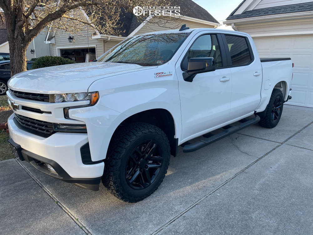 2020 Chevrolet Silverado 1500 with 20x9 27 Voxx Trail Boss Replica and ...