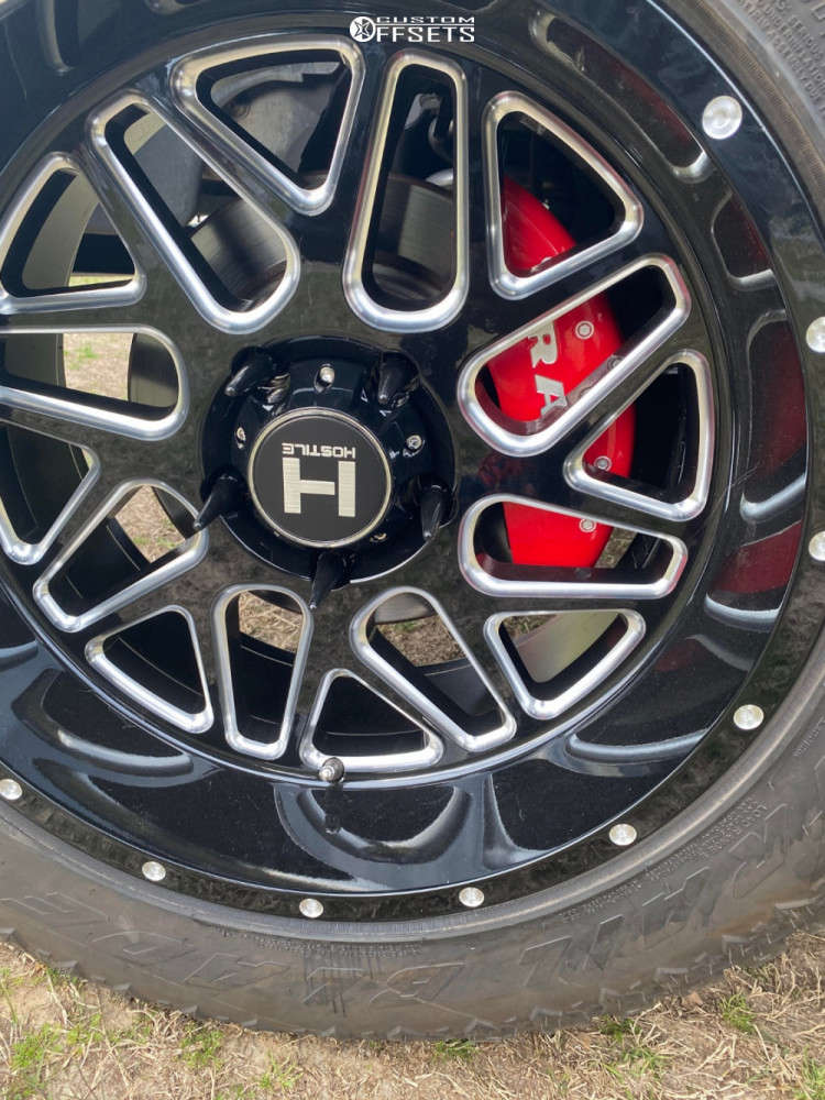 2005 Dodge Ram 1500 with 20x10 -19 Hostile H108 and 295/60R20 Atturo ...