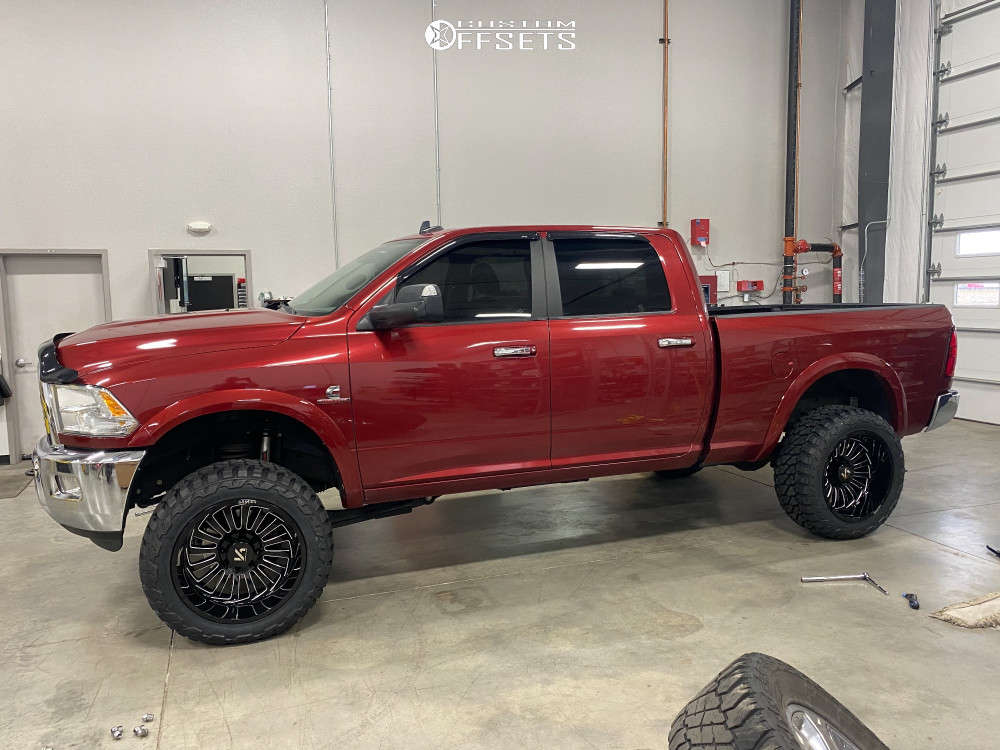 2014 Ram 3500 with 22x12 -51 ARKON OFF-ROAD Alexander and 35/13.5R22 ...