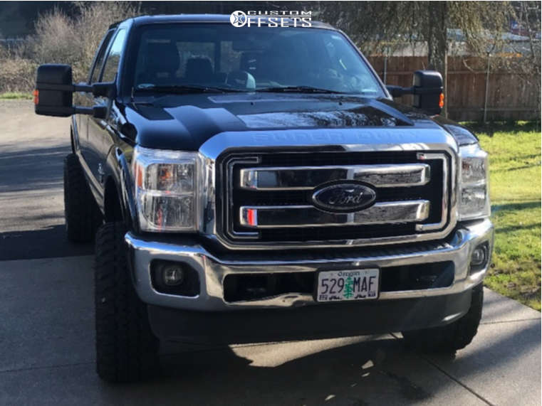 2016 Ford E-250 Super Duty with 20x10 -27 Hostile Alpha and 35/12.5R20 ...