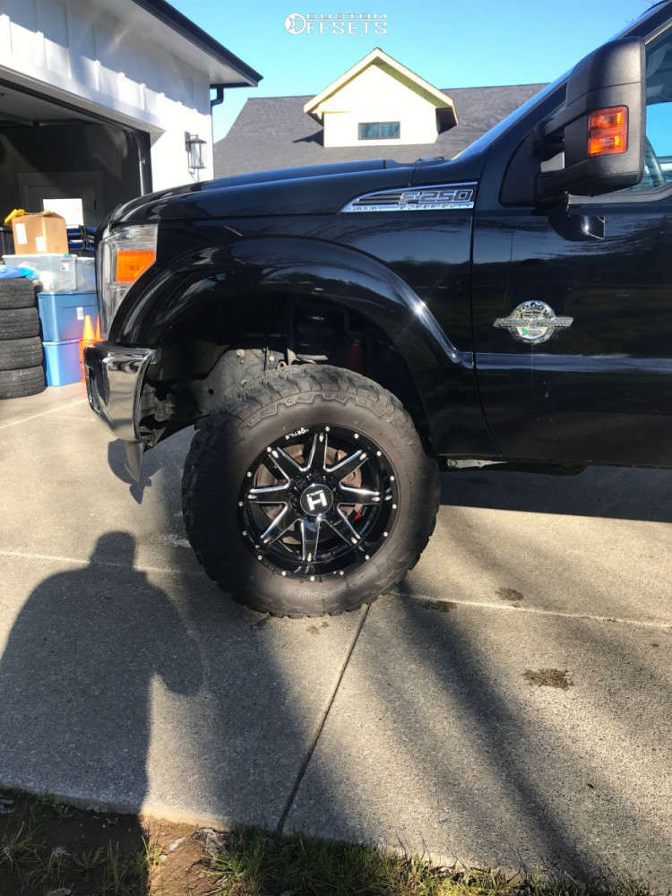 2016 Ford E-250 Super Duty with 20x10 -27 Hostile Alpha and 35/12.5R20 ...