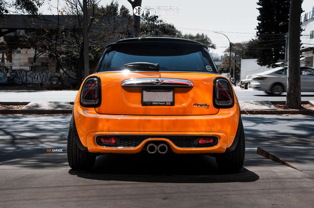 2017 Mini Cooper with 18x8 33 Rotiform Kps and 215/40R18 Hankook Ventus ...