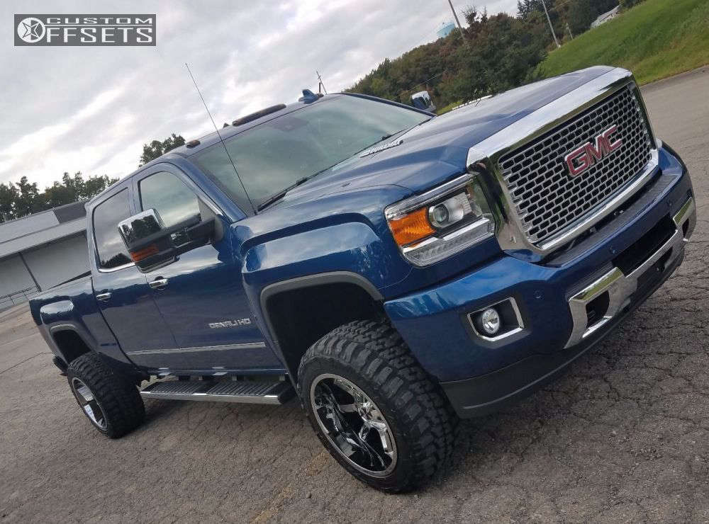 2016 GMC Sierra 2500 HD with 20x12 -44 Cali Offroad Busted and 33/12 ...