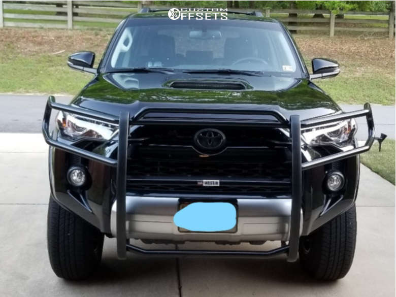 2019 Toyota 4Runner with 17x9 -12 Fuel Rebel and 30/8.5R17 Bridgestone ...