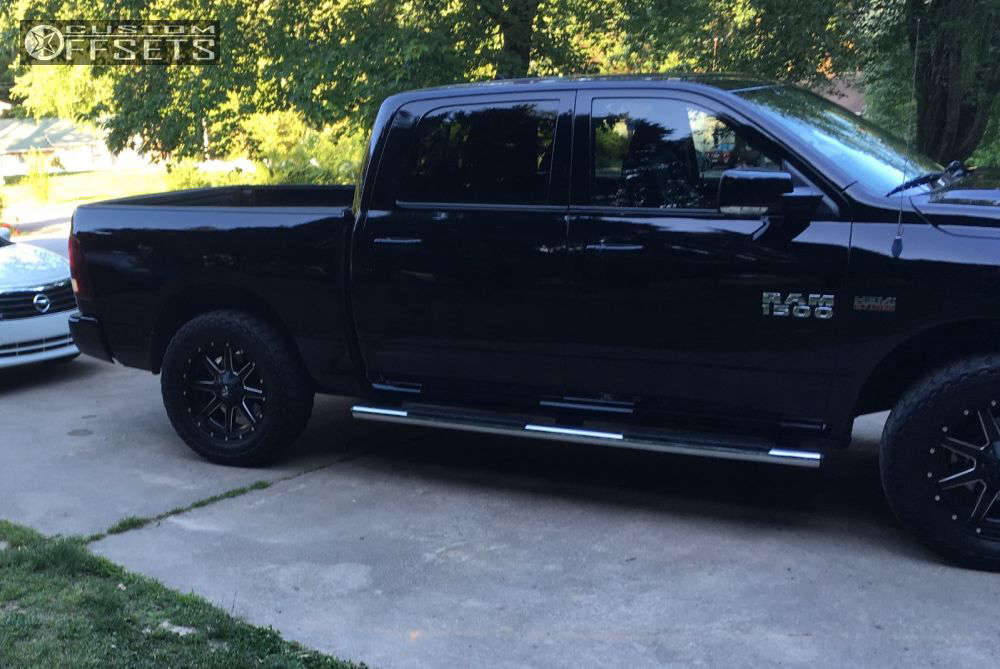 2014 Ram 1500 with 20x9 1 Fuel Maverick D538 and 35/12.5R20 Mickey ...