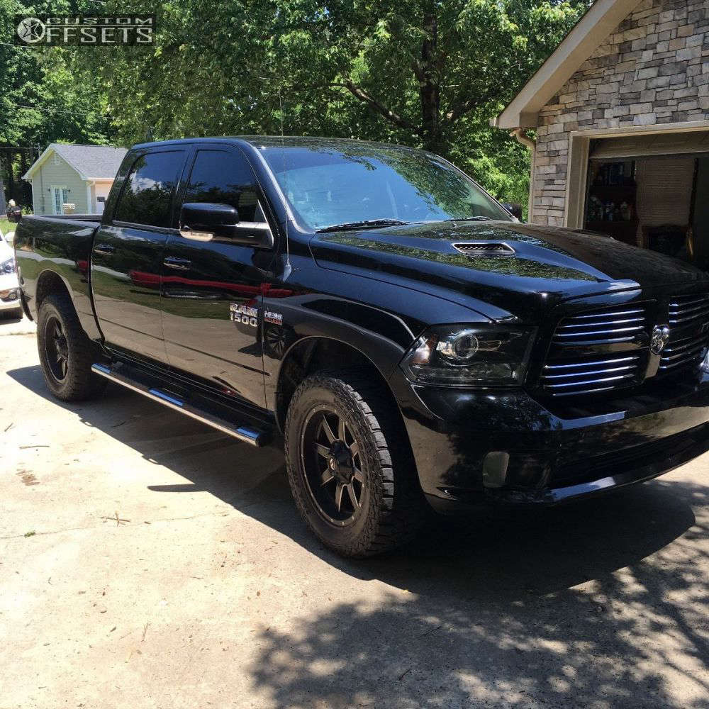 2014 Ram 1500 with 20x9 1 Fuel Maverick D538 and 35/12.5R20 Mickey ...