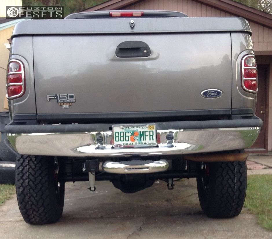 2001 Ford F-150 with 17x9 Monster Offroad M03 and 35/12.5R17 General ...