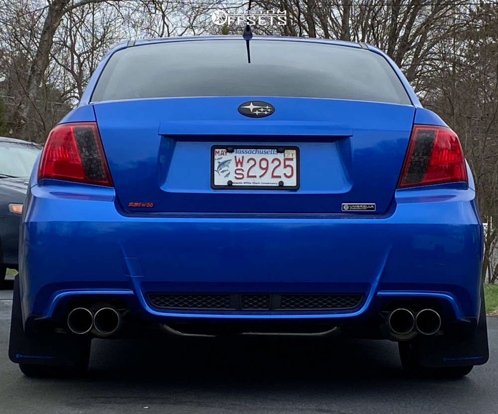 2014 Subaru WRX with 18x8.5 44 Konig Ampliform and 255/35R18 Kenda Kr20 ...