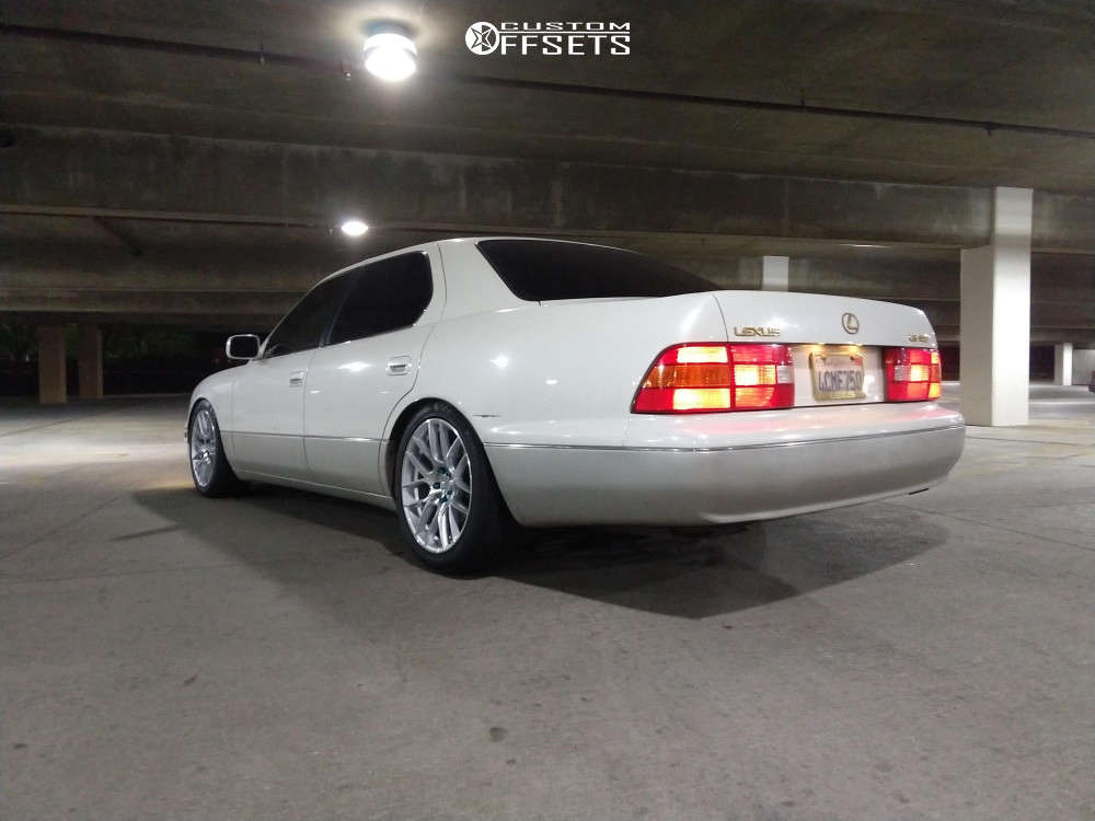 1998 Lexus LS400 with 18x8.5 35 Aodhan Ah-x and 245/45R18 Kumho Ecsta ...