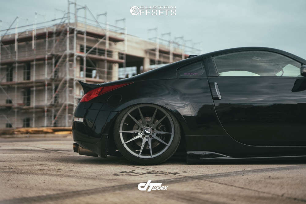2003 Nissan 350Z Wheel Offset Tucked Air Suspension | 1553608 | Custom ...