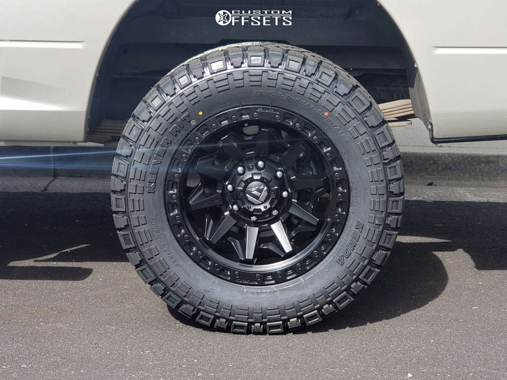 2010 Dodge Ram 2500 with 20x9 1.016 Fuel Covert and 35/12.5R20 Kenda ...