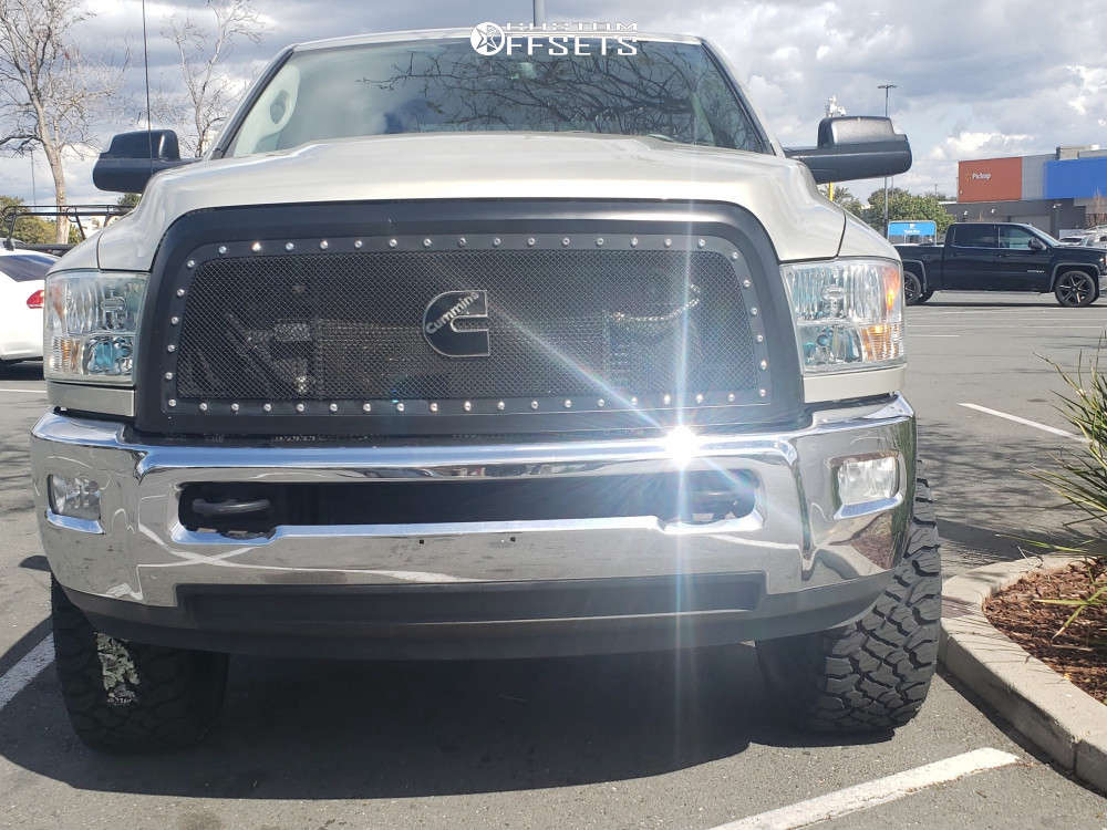 2010 Dodge Ram 2500 with 20x9 1.016 Fuel Covert and 35/12.5R20 Kenda ...