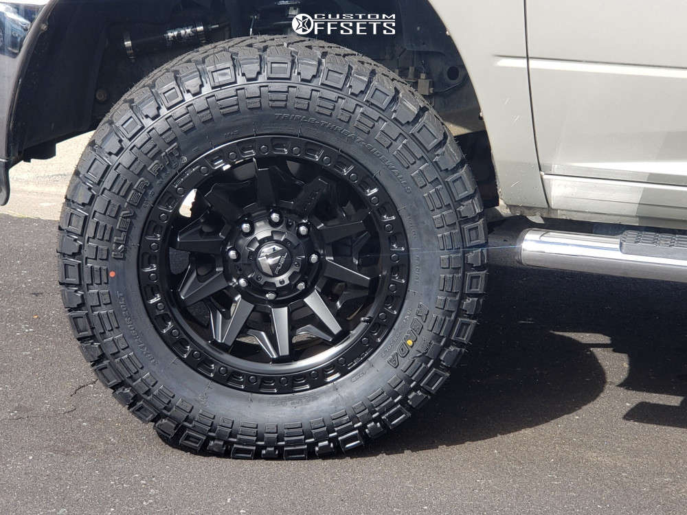 2010 Dodge Ram 2500 with 20x9 1.016 Fuel Covert and 35/12.5R20 Kenda ...