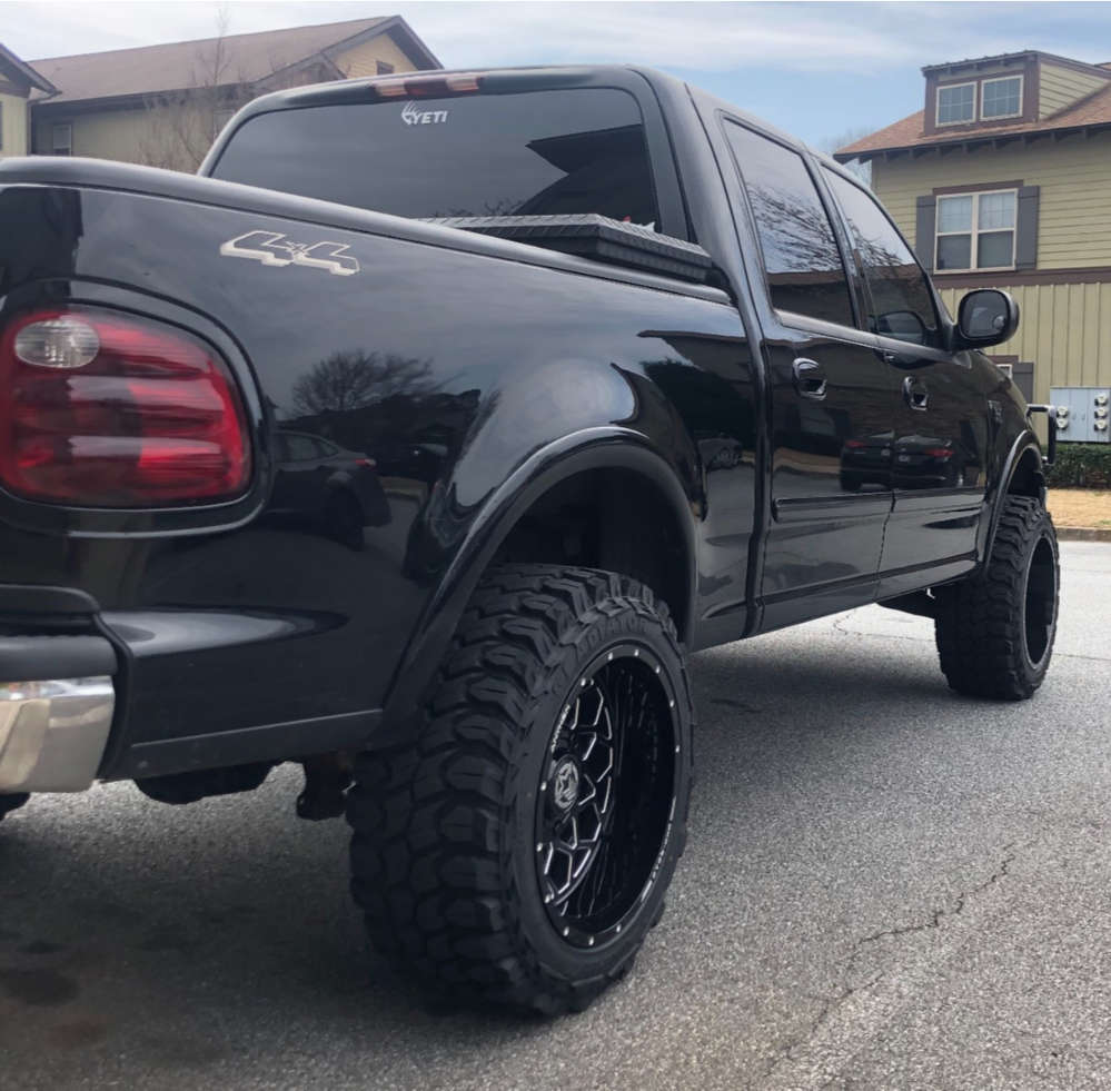2001 Ford F-150 with 20x12 -44 Anthem Off-Road Avenger and 33/12.5R20 ...