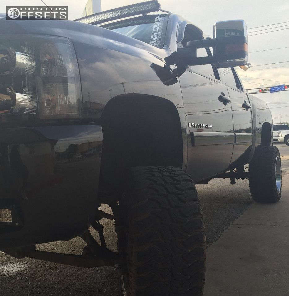 2008 Chevrolet Silverado 1500 with 20x12 -44 XD Riot and 33/12.5R20 ...