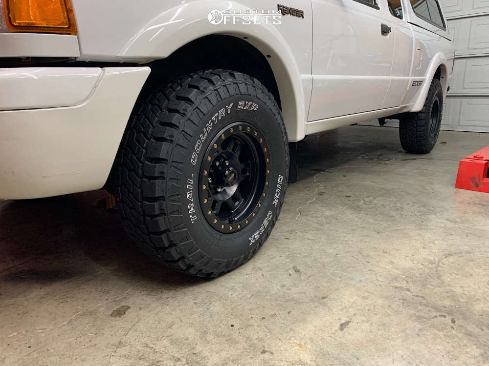 2002 Ford Ranger with 15x8 -19 Vision Manx and 31/10.5R15 Dick Cepek ...