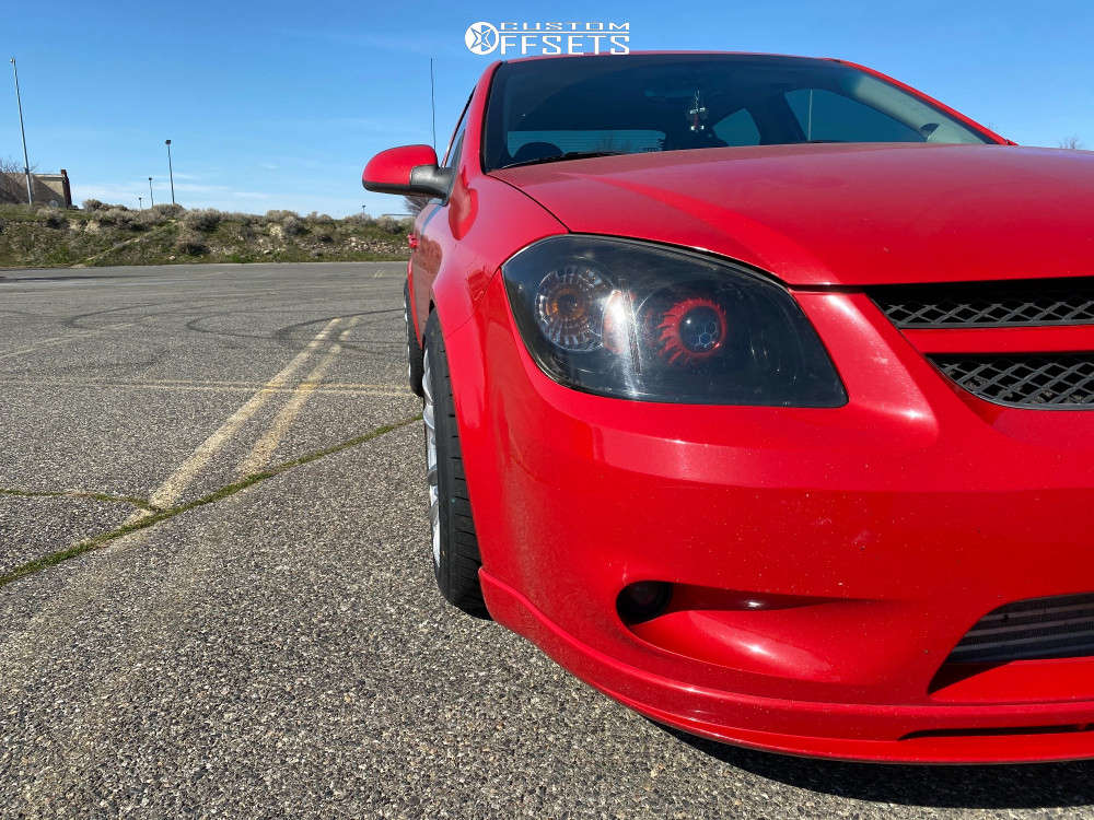 2009 Chevrolet Cobalt with 17x9 30 Vors Tr4 and 235/40R17 Federal SS595 ...
