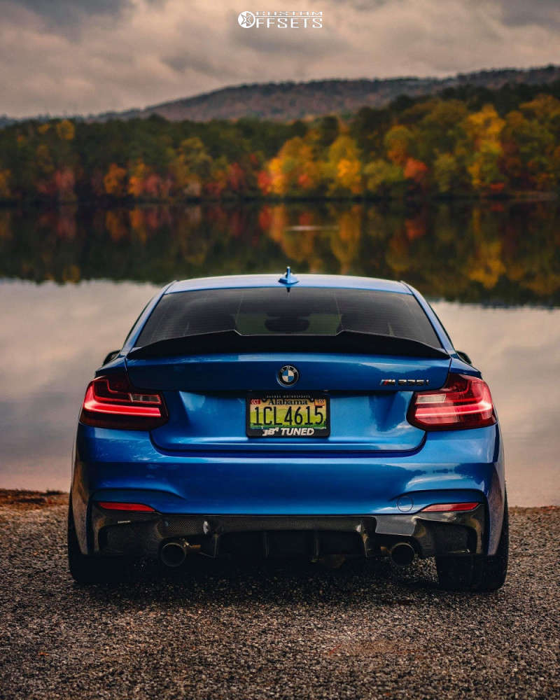 2016 BMW M235i with 18x8.5 35 Avant Garde M359 and 225/40R18 Hankook ...