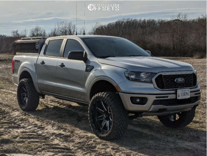 2020 Ford Ranger with 22x10 -24 Hostile Alpha and 33/12.5R22 Atturo ...