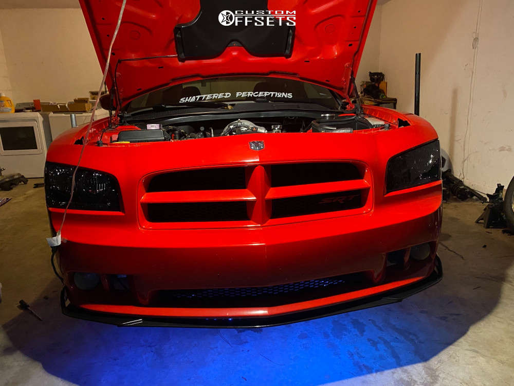 2008 Dodge Charger with 20x9 18 Niche Vice and 235/40R20 Atturo Az600 and Coilovers | Custom Offsets