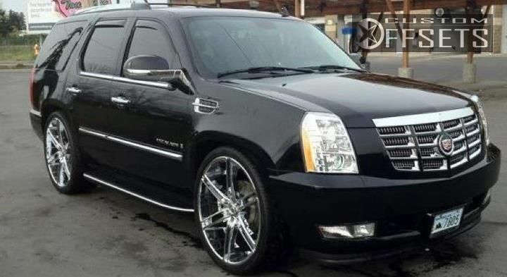 2008 Cadillac Escalade with 26x10 25 Dropstars DS05 and 305/30R26 ...