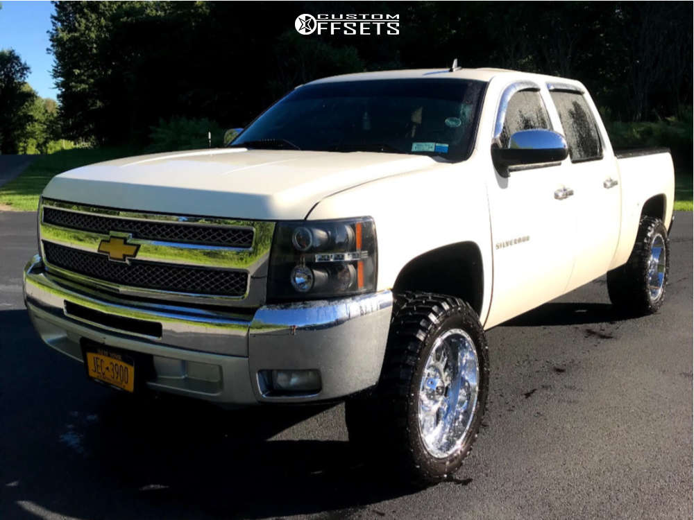 2011 Chevrolet Silverado 1500 with 20x10 -25 XD Xd809 and 33/12.5R20 ...