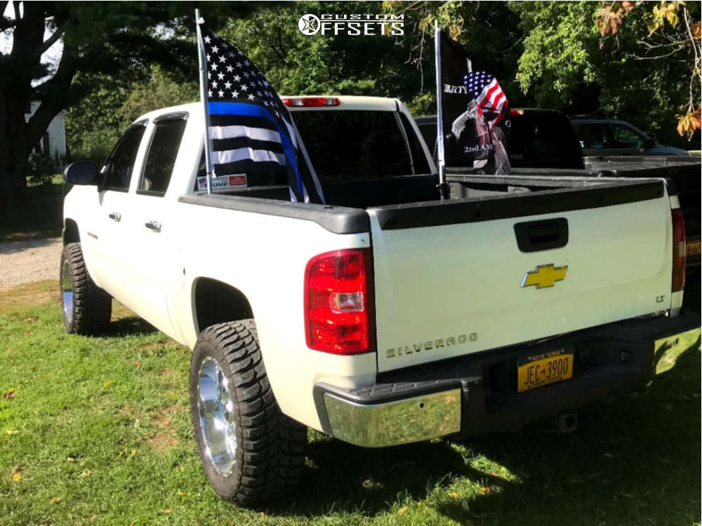 2011 Chevrolet Silverado 1500 with 20x10 -25 XD Xd809 and 33/12.5R20 ...