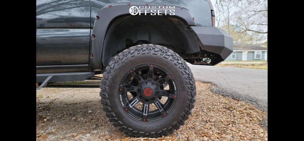 2005 Chevrolet Silverado 1500 with 20x12 -44 Anthem Off-Road Defender ...