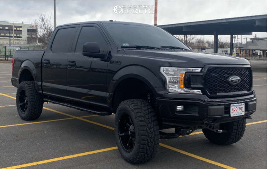 2018 Ford F-150 with 20x12 -44 Fuel Coupler and 35/12.5R20 Versatyre ...