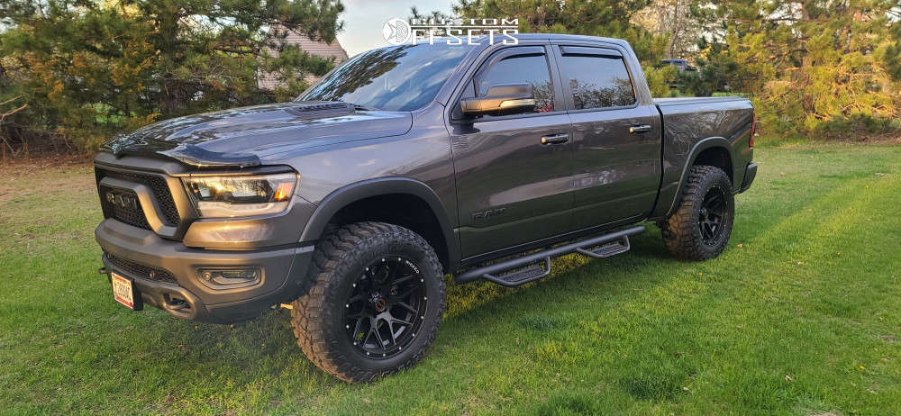 2019 Ram 1500 with 20x10 -24 Wicked Offroad W903 and 35/12.5R20 Cooper ...