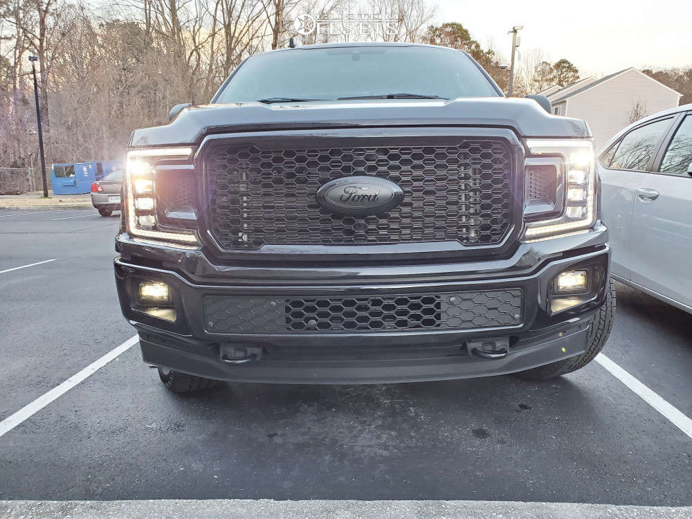 2020 Ford F-150 with 20x9.5 18 Black Rhino Rotorua and 275/55R20 Nitto ...
