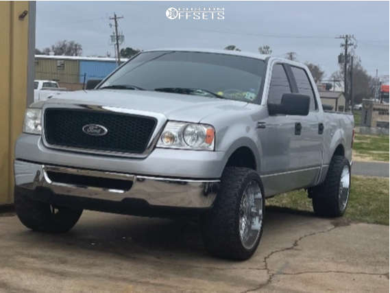 2007 Ford F-150 with 22x12 -44 TIS 544C and 33/12.5R22 Radar Renegade ...