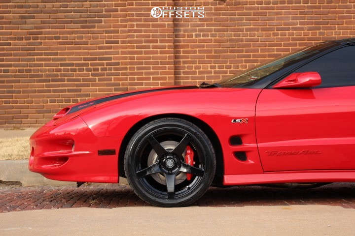 1998 Pontiac Firebird with 18x10 42 Forgestar Cf5 and 285/35R18 Nitto ...