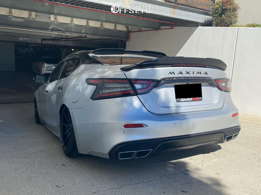 2019 Nissan Maxima with 19x9.5 34 Forgestar F10d and 245/35R19 ...