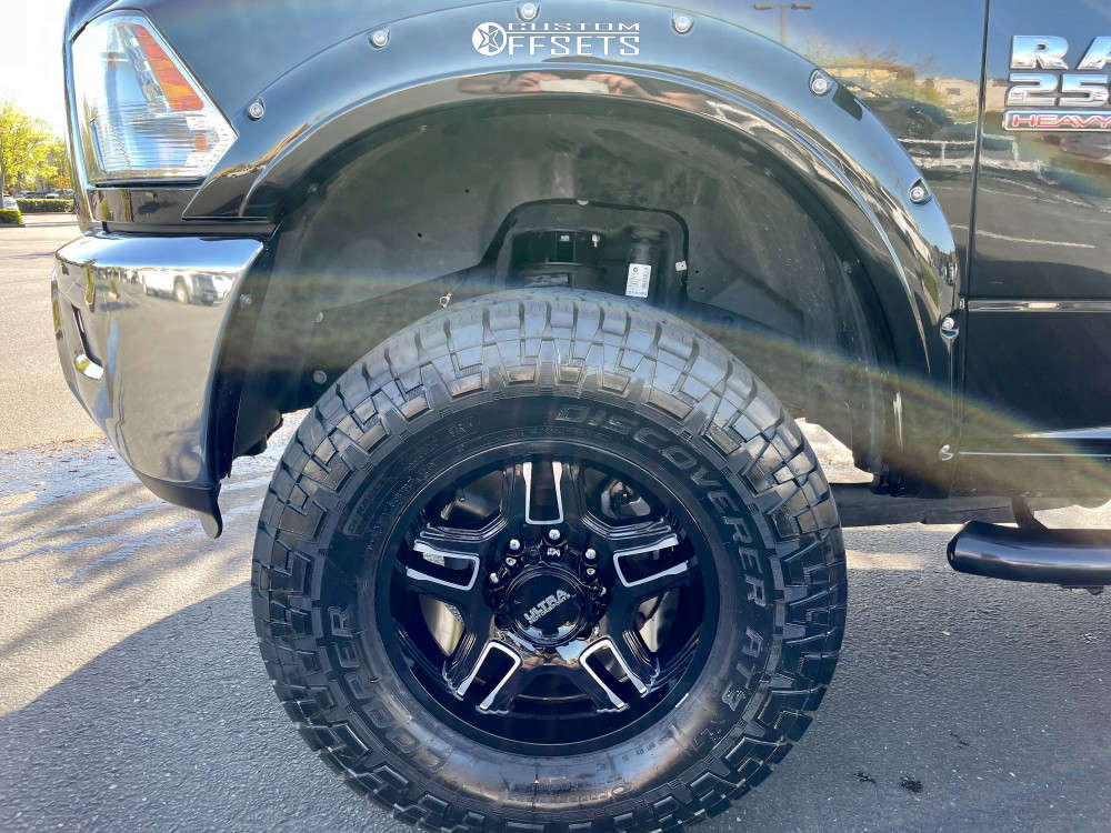 2018 Ram 2500 with 18x12 1 Ultra Armageddon and 35/12.5R18 Cooper ...
