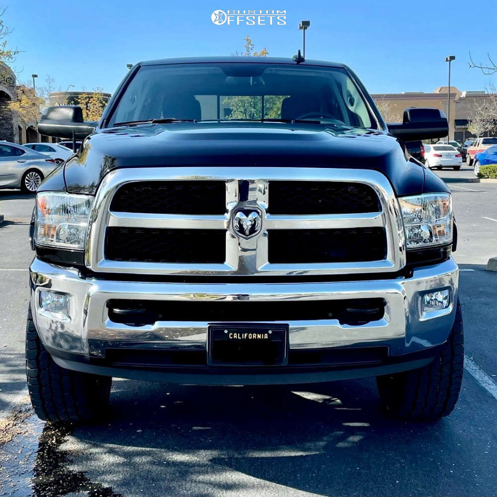 2018 Ram 2500 with 18x12 1 Ultra Armageddon and 35/12.5R18 Cooper ...