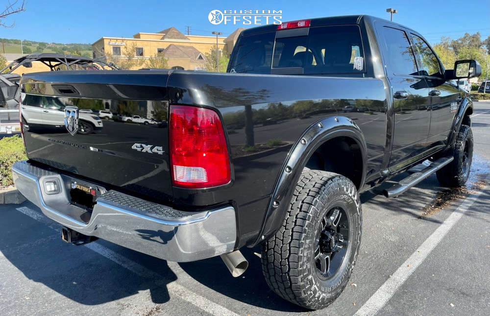 2018 Ram 2500 with 18x12 1 Ultra Armageddon and 35/12.5R18 Cooper ...