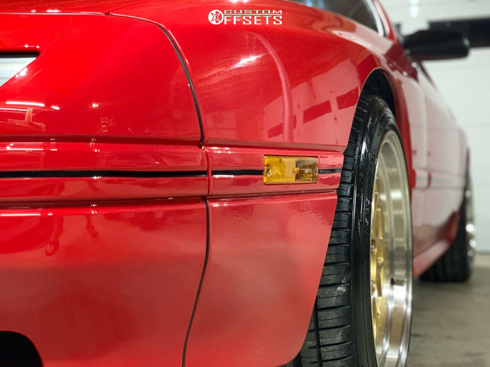 1988 Mazda RX-7 with 17x8.5 30 JNC JNC005 and 215/45R17 Falken Azenis ...