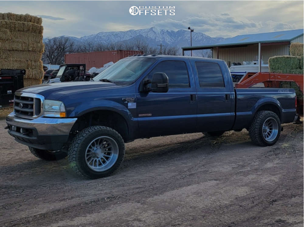 2004 Ford F-250 Super Duty with 20x12 -40 Asanti Offroad Ab815 and 33/ ...