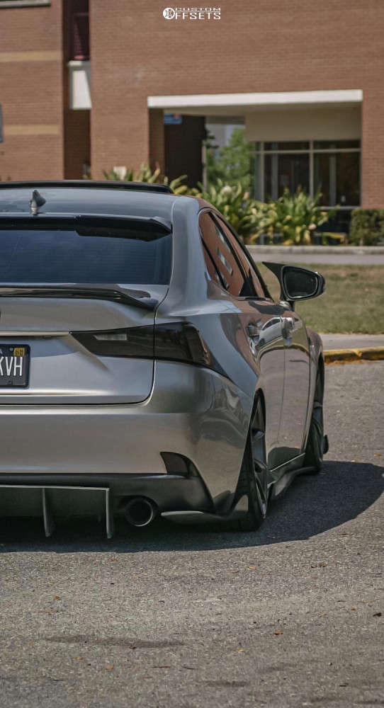 2016 Lexus IS200t with 19x8.5 30 Ace Wheels Convex and 225/30R19 Nexen ...