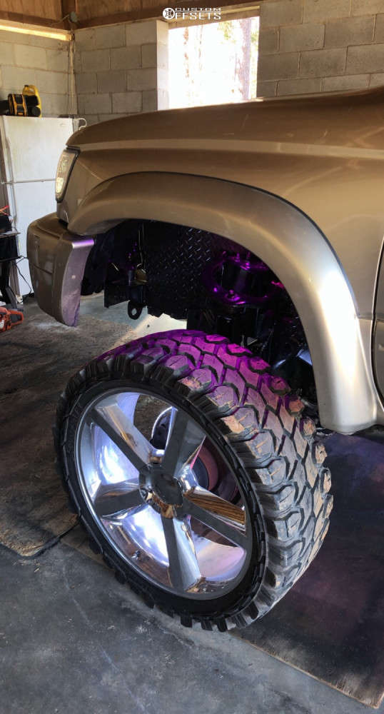 2001 Toyota 4Runner with 26x10 24 OE Replicas LTZ and 37/12.5R26 ...