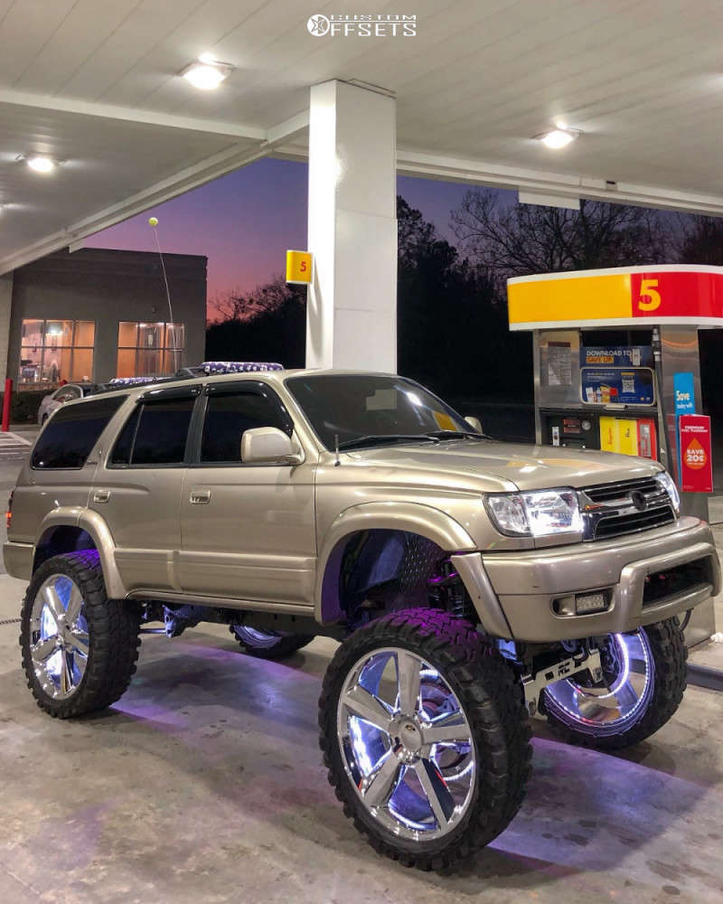 2001 Toyota 4Runner with 26x10 24 OE Replicas LTZ and 37/12.5R26 ...