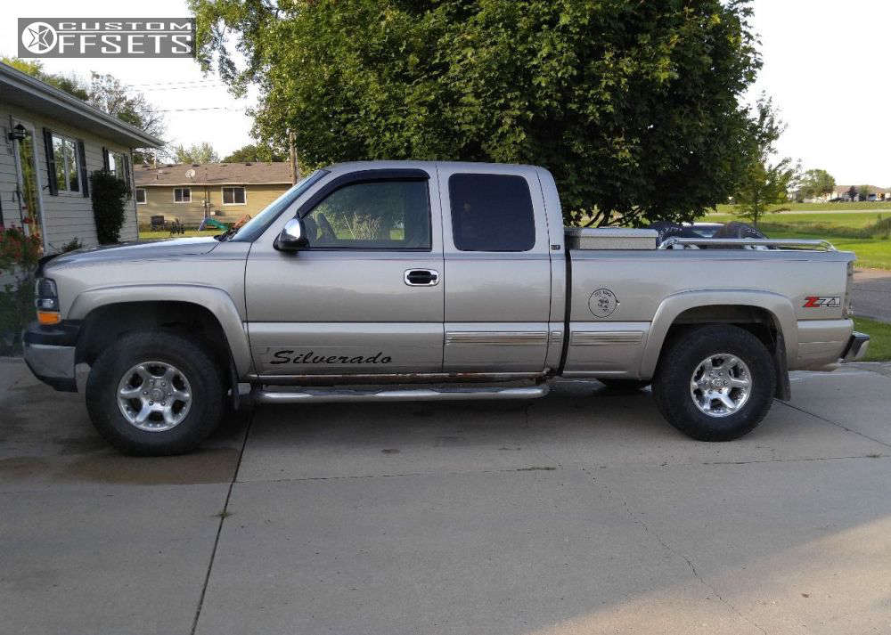 2001 Chevrolet Silverado 1500 with 16x8 American Racing 151 and 285 ...